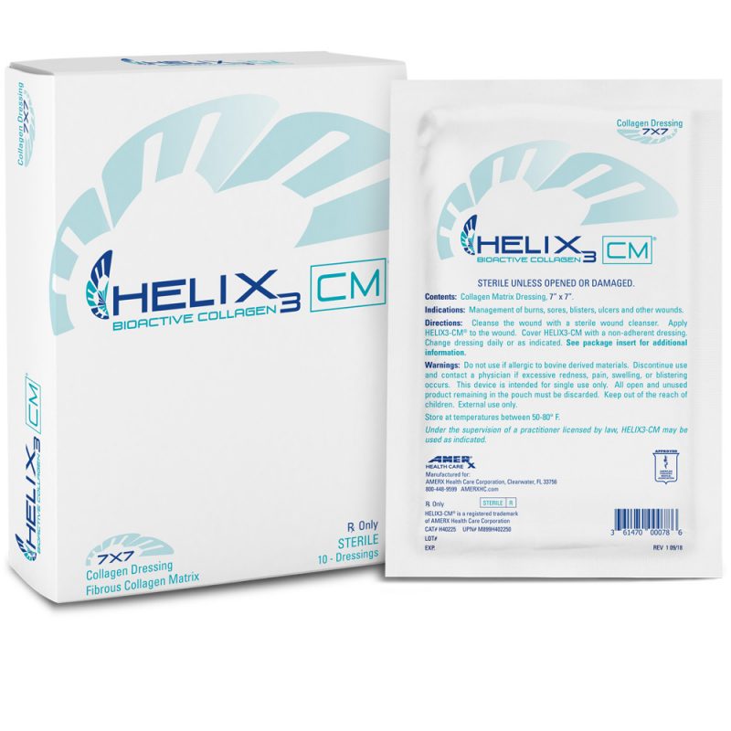 HELIX3-CM Collagen Matrix | AMERX Health Care